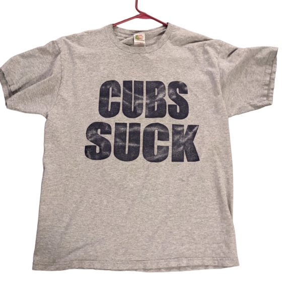 Shirts | Vintage Cubs Suck Tee | Poshmark
